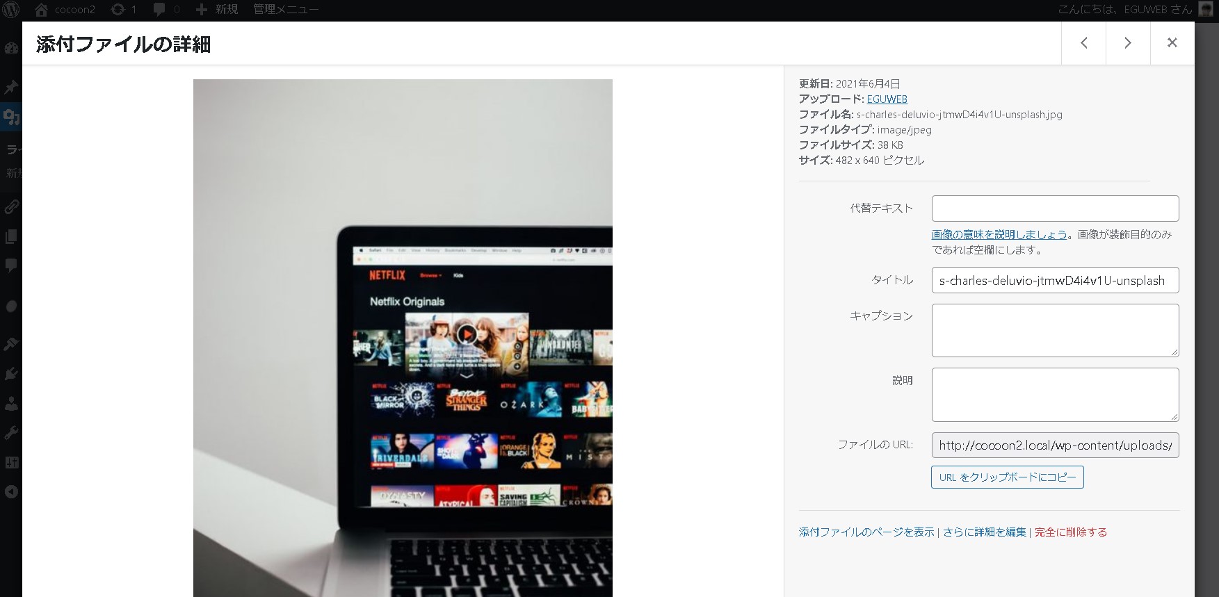 【WordPress】メディアライブラリ画像（アップロード画像）を一括リサイズできる便利プラグイン｜Imsanity | eguweb(エグウェブ)