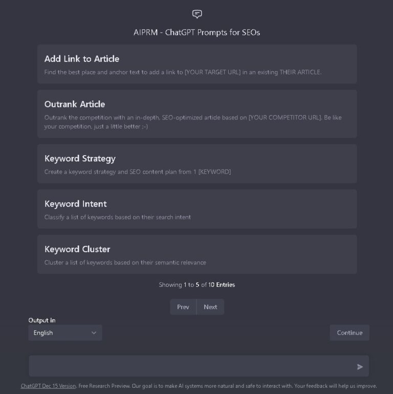 ChatGPTをSEOツール化できるchrome便利拡張機能！AIPRM for SEO【SEOツール】 | eguweb(エグウェブ)