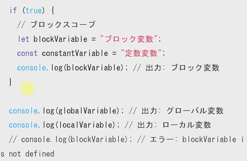 【JavaScript】「スコープ」の基本と種類について | eguweb(エグウェブ)