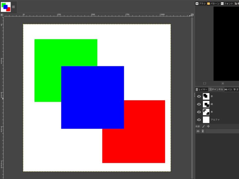 【GIMP】チャンネルの基本と仕組みについて | eguweb(エグウェブ)