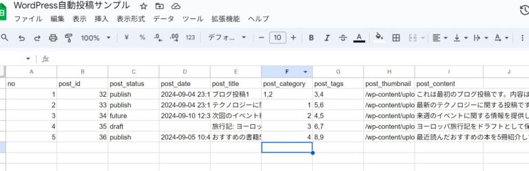 【WordPress】スプレッドシートとGoogle Apps Script (GAS) と ChatGPT を連携して WordPress の投稿を自動化する(Part1) | eguweb ...
